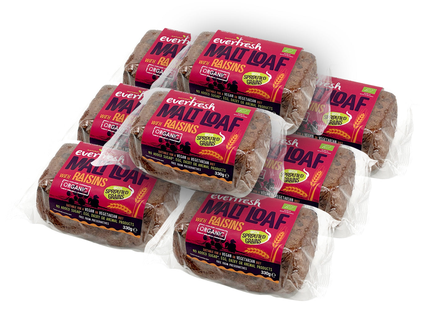 MULTIBUY - Malt Loaf with Raisins | Everfresh Natural Foods